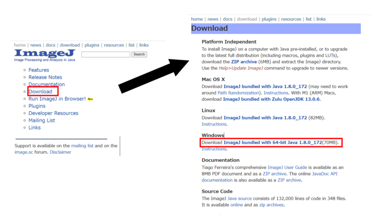 ImageJ・Fijiのインストール(windows) | Life and Materials